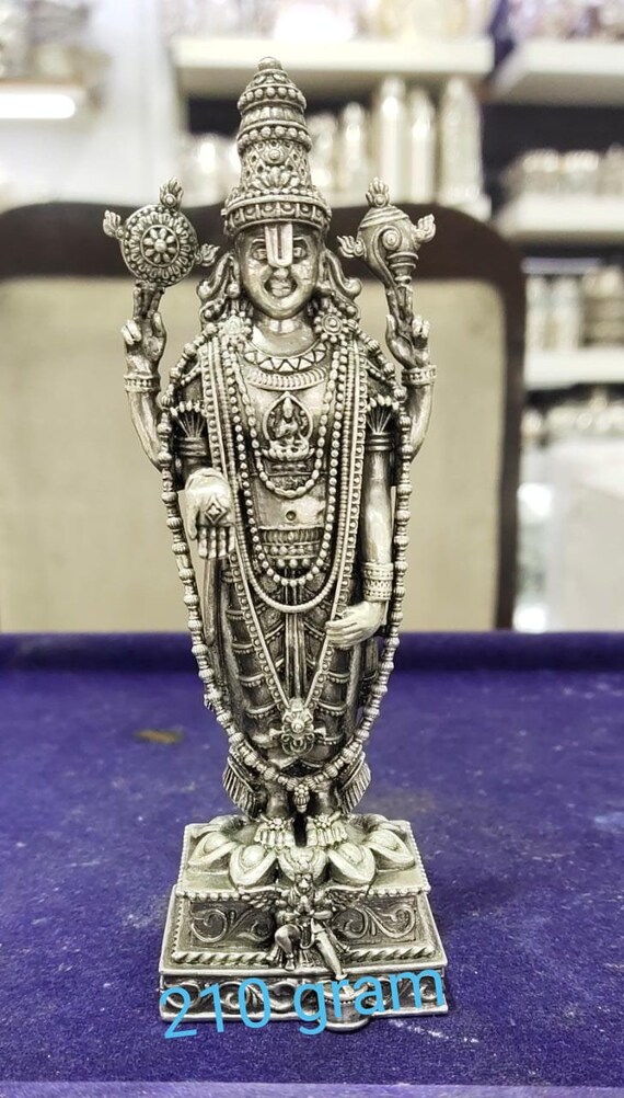 BIS HALLMARKED 925 3D Antique Silver Handmade Customized Idol | Etsy