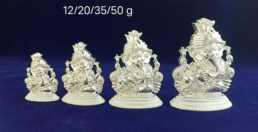 BIS HALLMARKED 925 2D Silver Idol Pure Silver Gift Items Silver Pooja ...