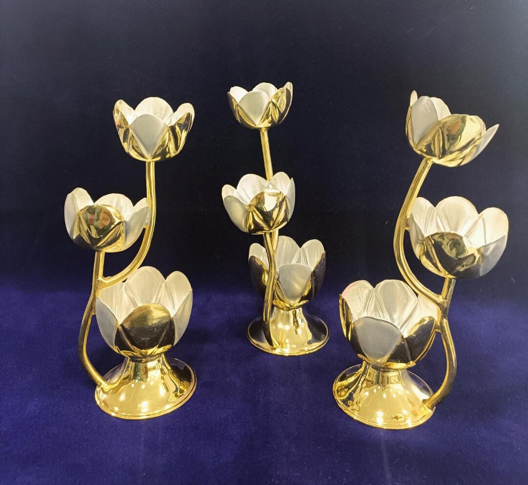 BIS HALLMARKED 925 22ct Silver Tulip Stand Pure Silver - Etsy UK