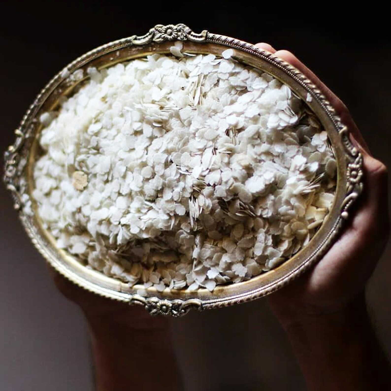 400 Grams Rice Flakes White Rice Flakes Flattened Rice Natural - Etsy