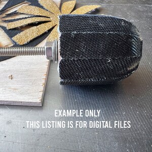 DIY Spoon and Bowl Sander Digital Template for Sanding Wood Curves ...