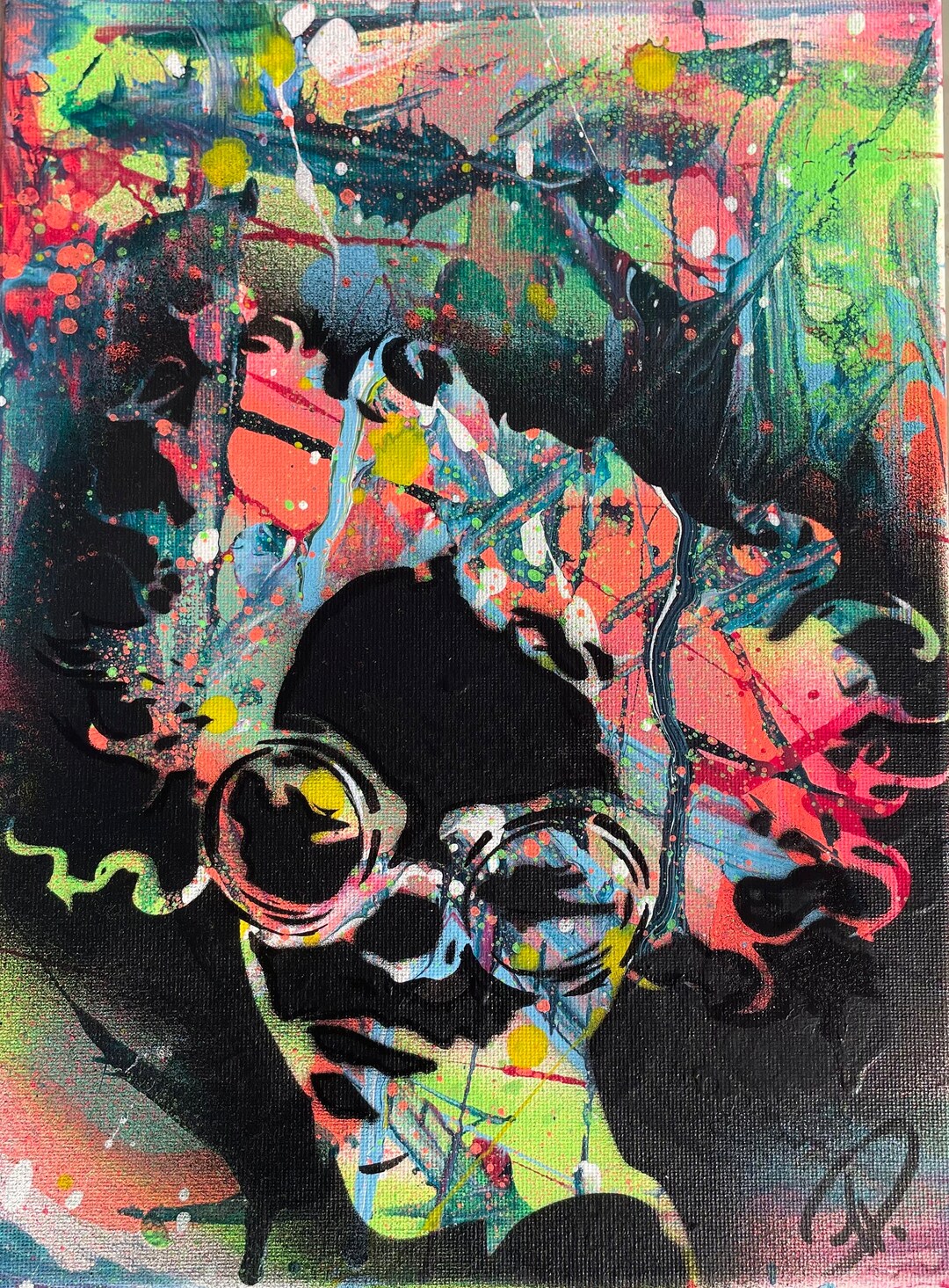 Molotow Mila 2024 Acrylic & Spray Paint on Streched Canvas 25 X 35cm ...