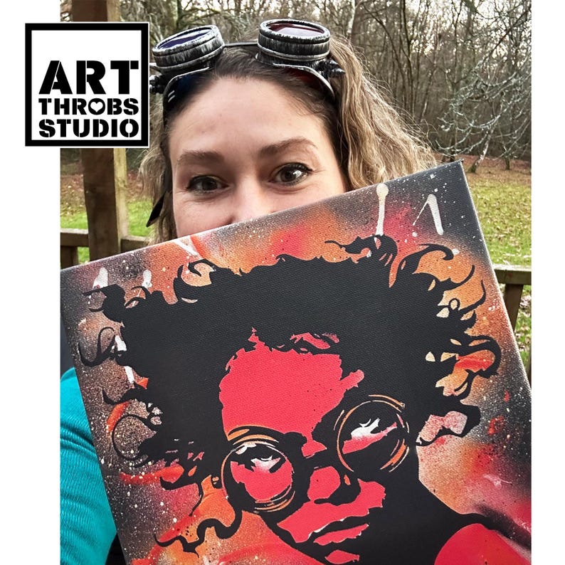 Molotow Mila 6 Limited Edition Canvas Print 20 X 20cm Signed by ...