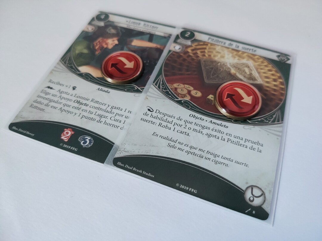 Universal Token - Flip/tap/exhaust - Arkham Horror/marvel Champions ...