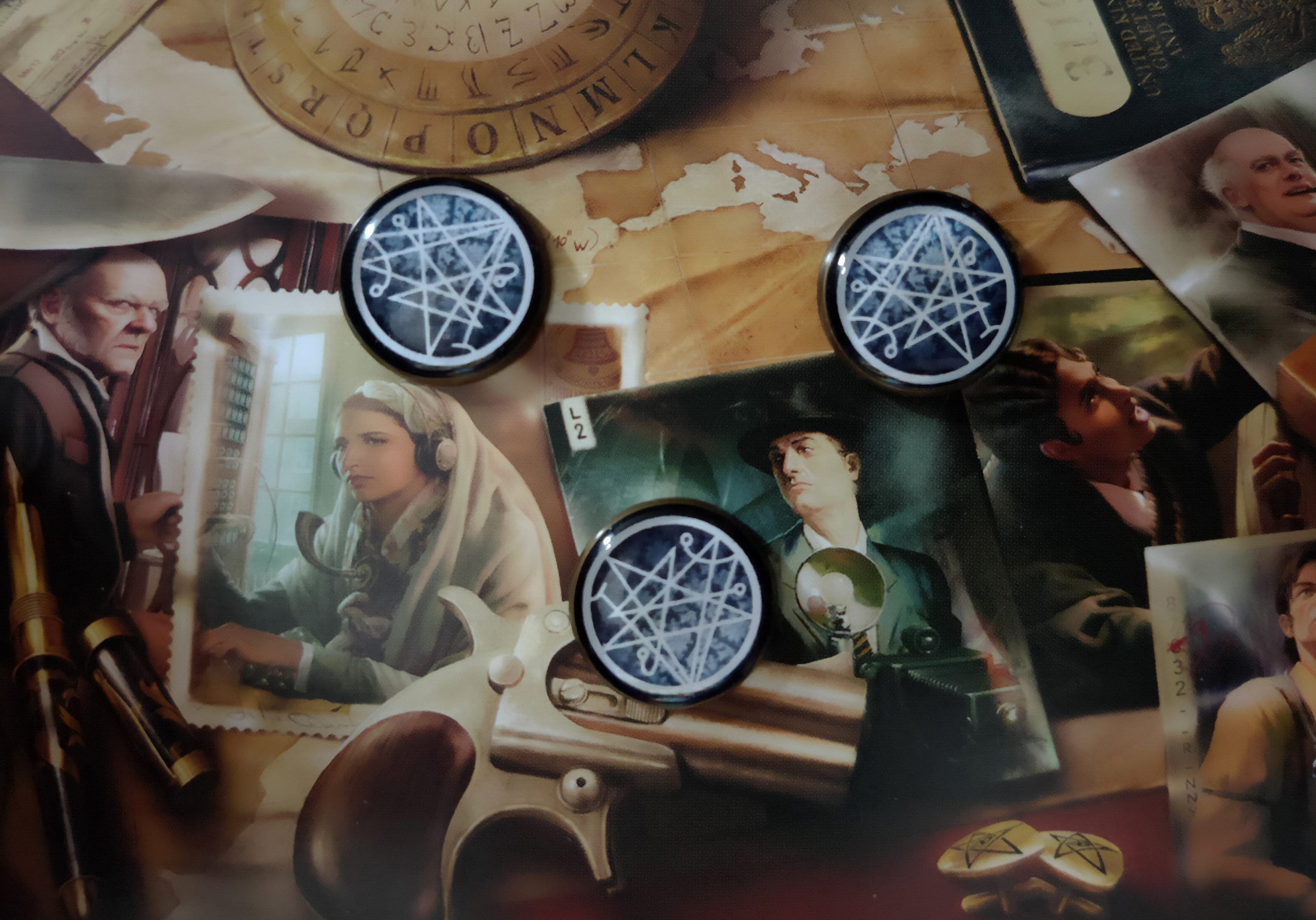 Neutral Tokens Arkham Horror LCG - Etsy