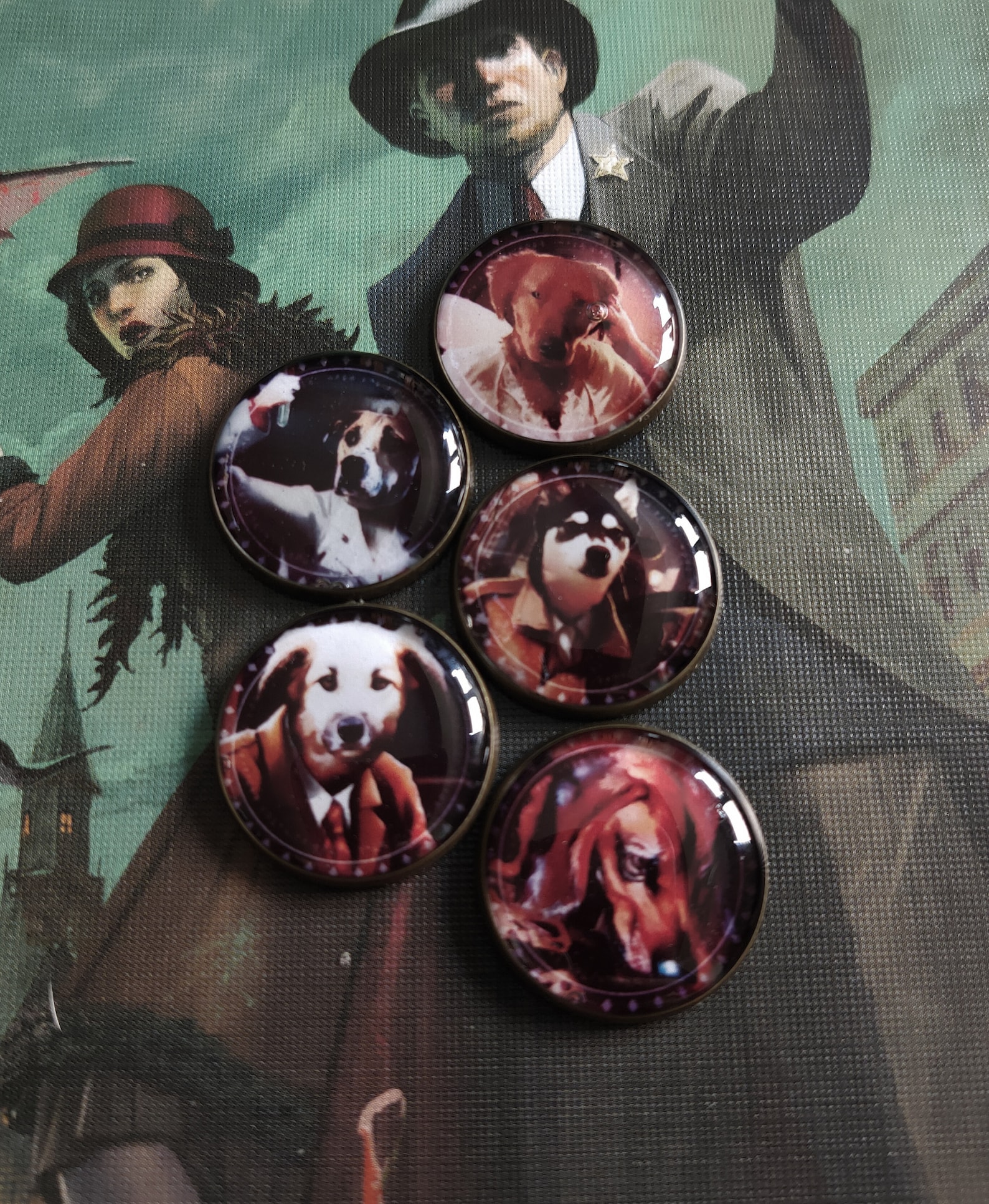 Investigator Token Arkham Horror LCG Part I - Etsy