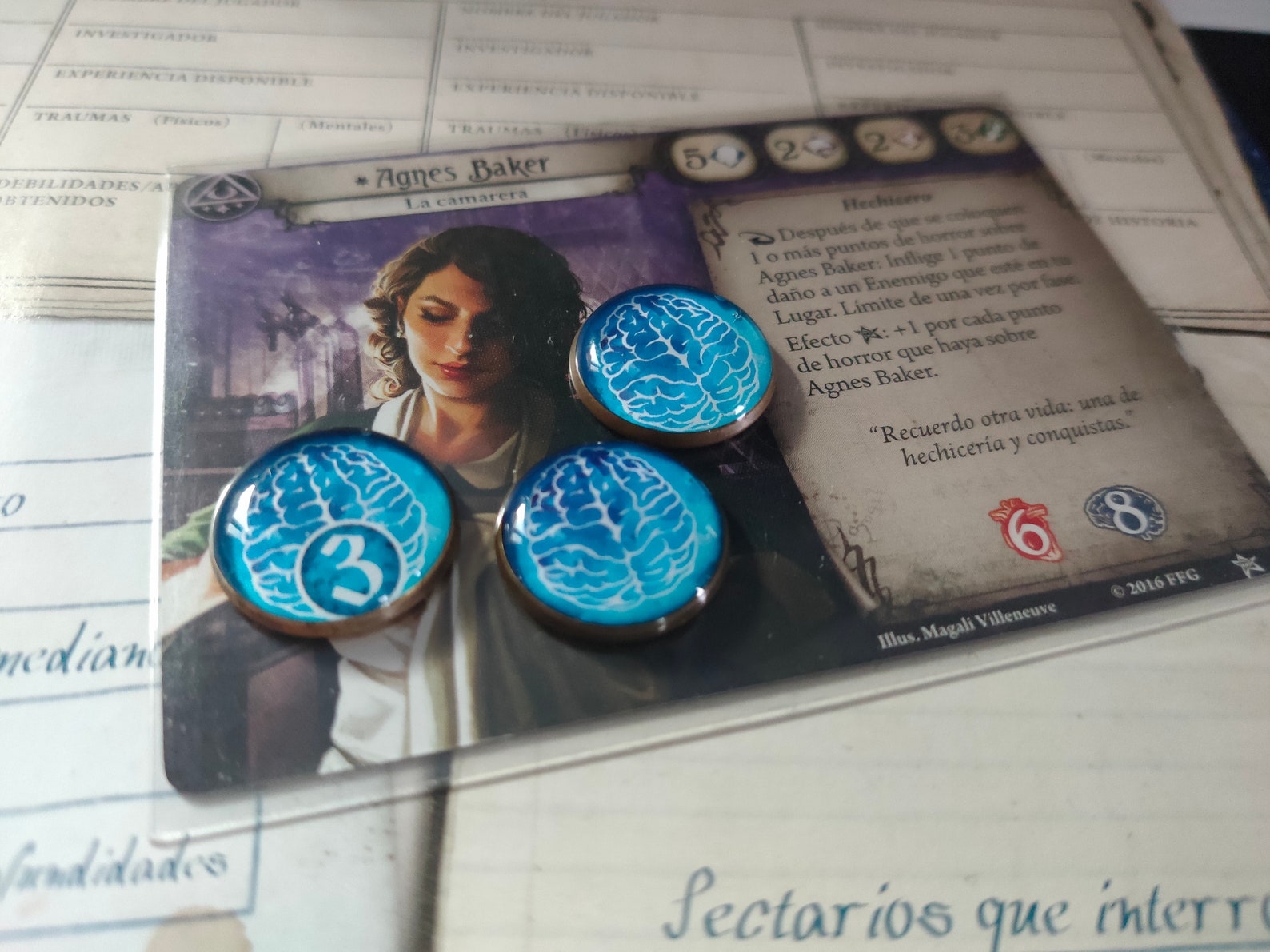 Sanity Tokens Arkham Horror LCG - Etsy UK