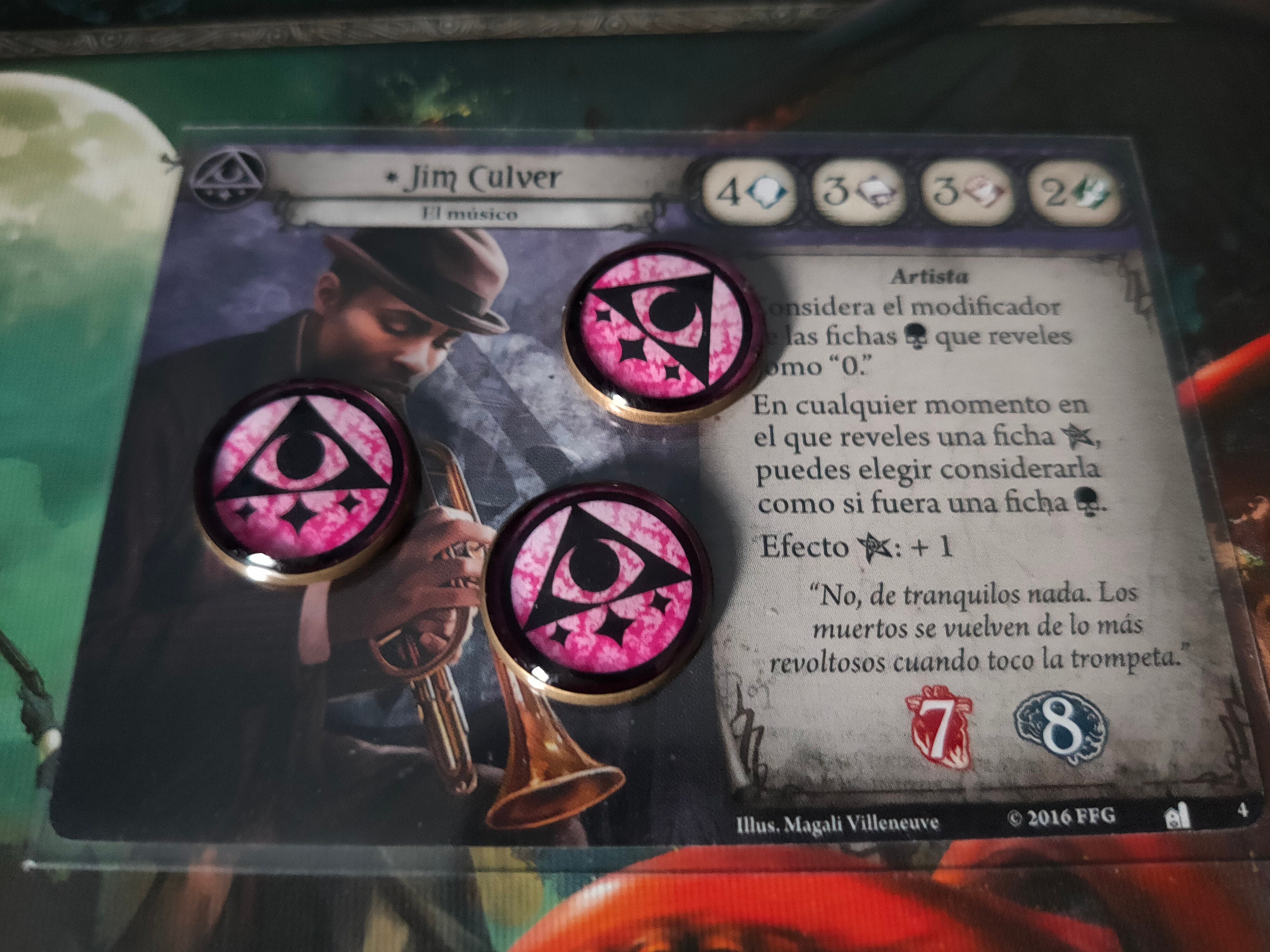 Mystic tokens Arkham Horror LCG - Etsy España