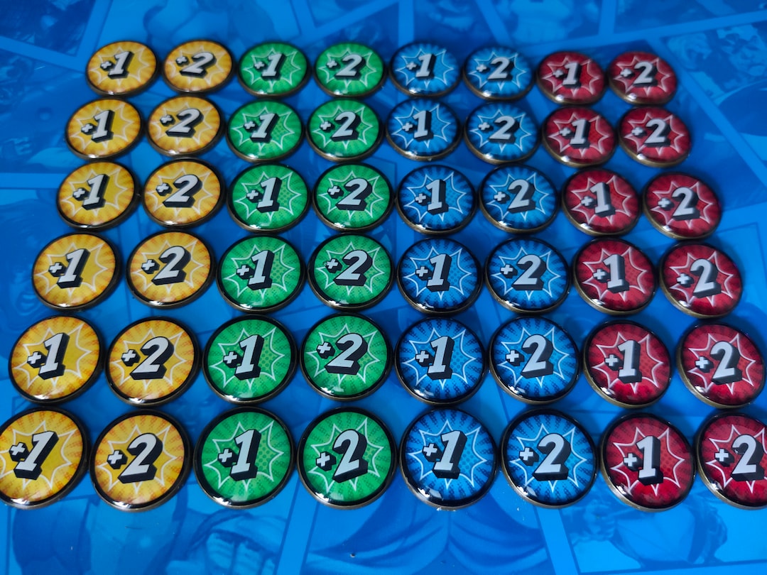 Marvel Champions LCG Stat Boost Tokens Vol. I - Etsy