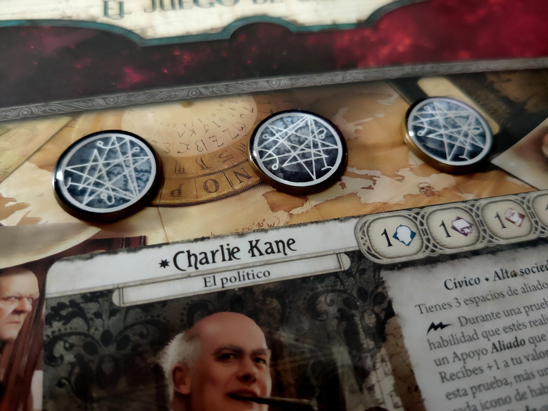 Neutral Tokens Arkham Horror LCG - Etsy