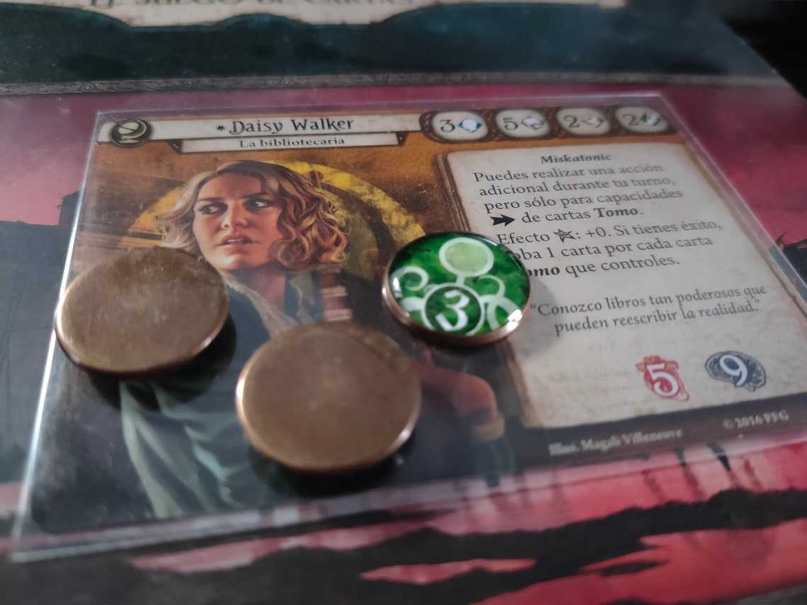 Clue Tokens Arkham Horror LCG - Etsy Australia