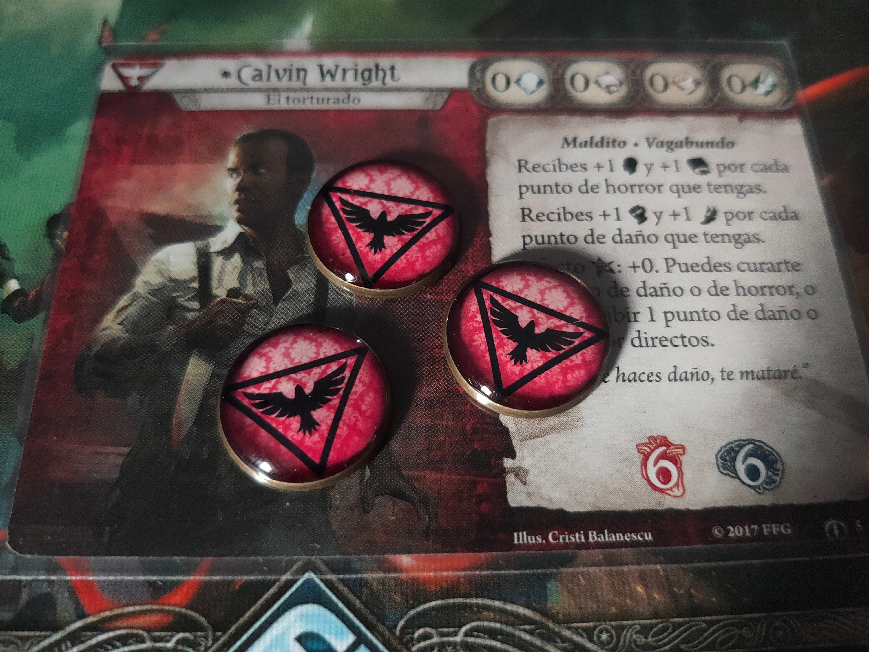 Survivor Tokens Arkham Horror LCG - Etsy