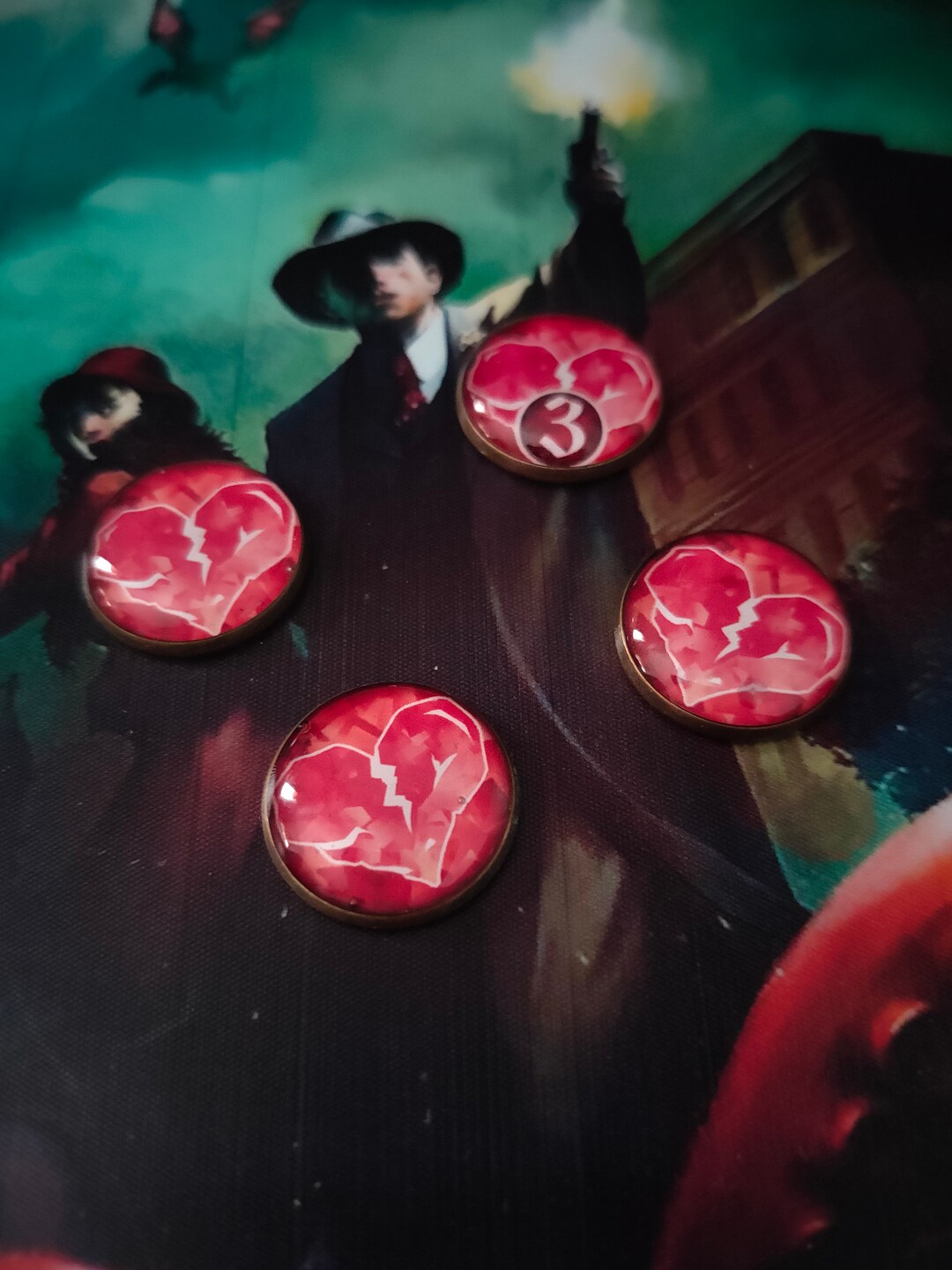 Heart Tokens Arkham Horror LCG - Etsy