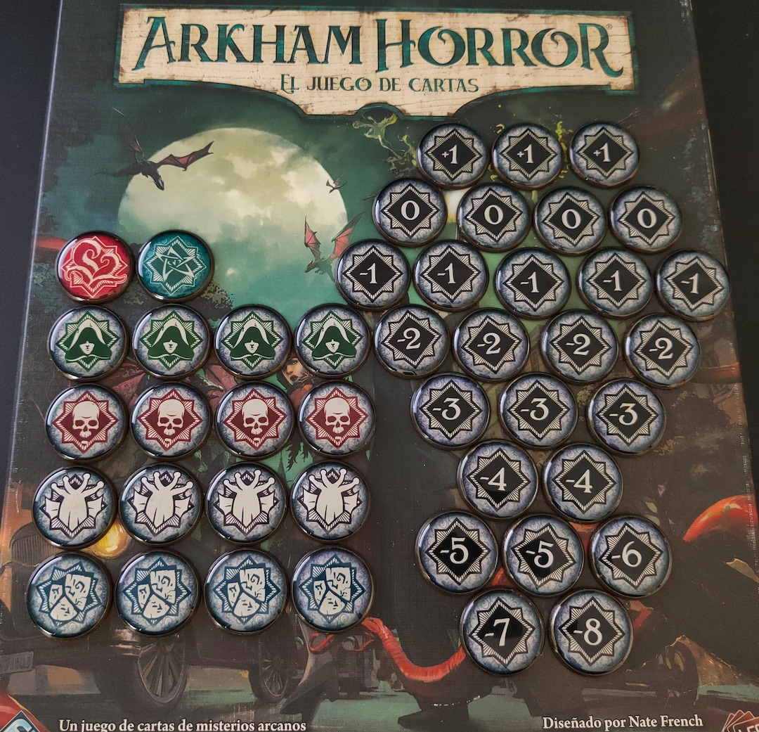 Chaos Tokens Arkham Horror LCG Core, Innsmouth & Edge of the Earth ...