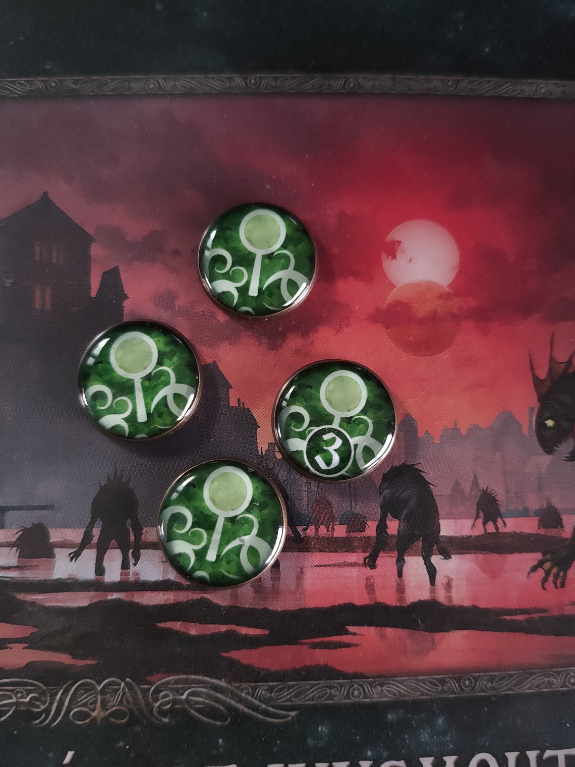 Clue Tokens Arkham Horror LCG - Etsy