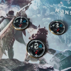 Monster Hunter World - Hunting Horn Notes - Track Token - Etsy
