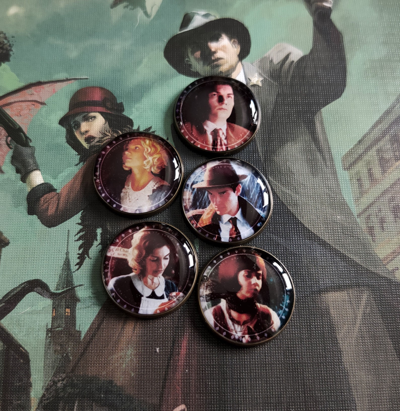 Investigator Token Arkham Horror LCG Part I - Etsy