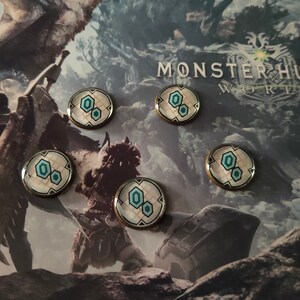 Monster Hunter World Elemental Damage Tokens - Etsy