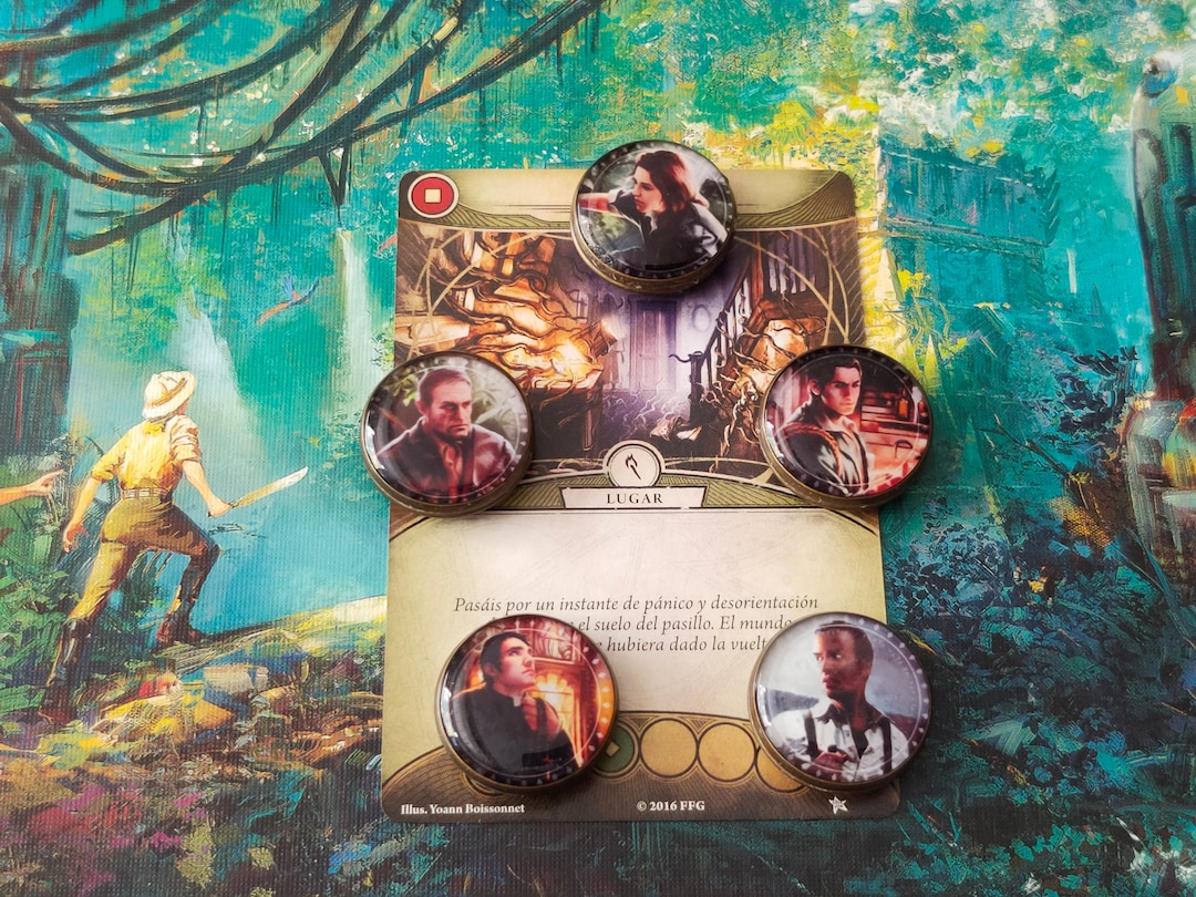 The Forgotten Age - Arkham Horror LCG - Dual Investigator Token - Etsy