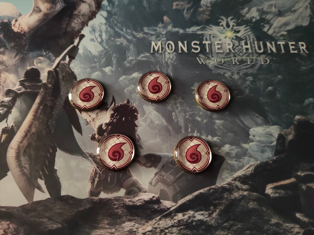 Monster Hunter World Elemental Damage Tokens - Etsy