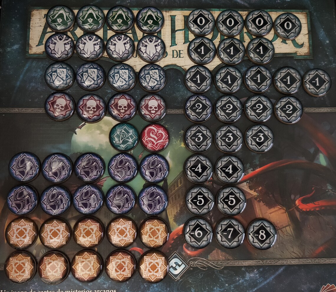 Chaos Tokens Arkham Horror LCG Core Innsmouth & Edge of the - Etsy UK