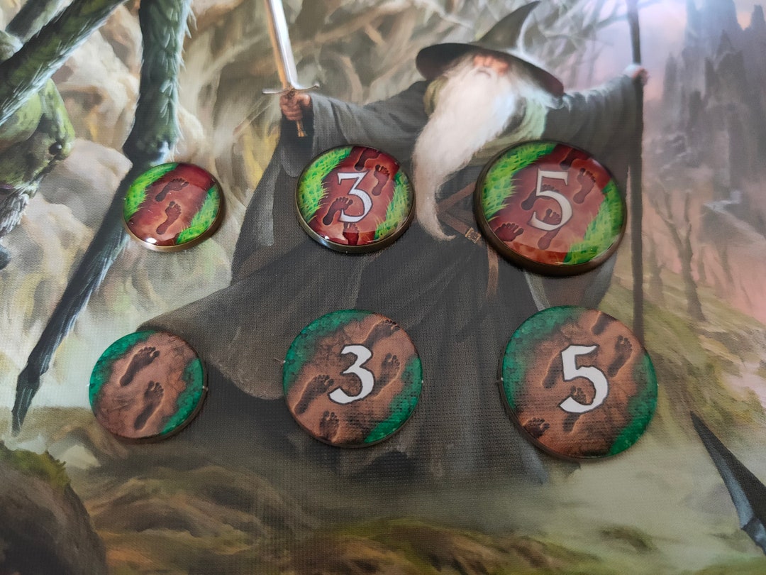 Progress Tokens Lord of the Rings LCG - Etsy