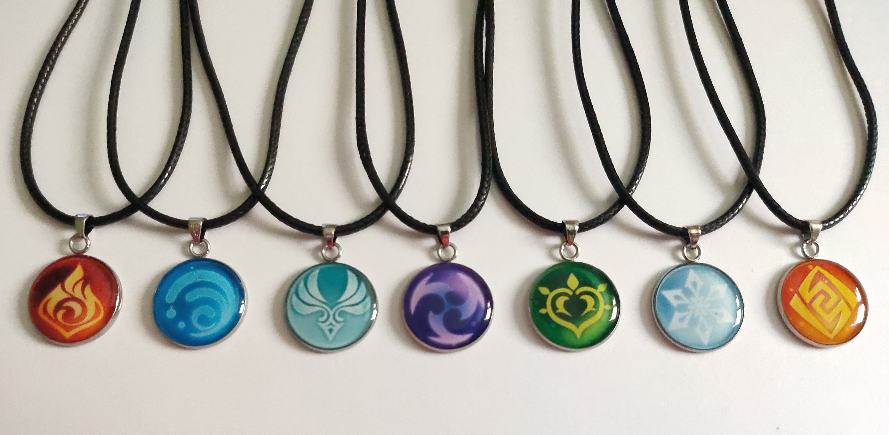 Genshin Impact Elemental Vision Pendant - Etsy