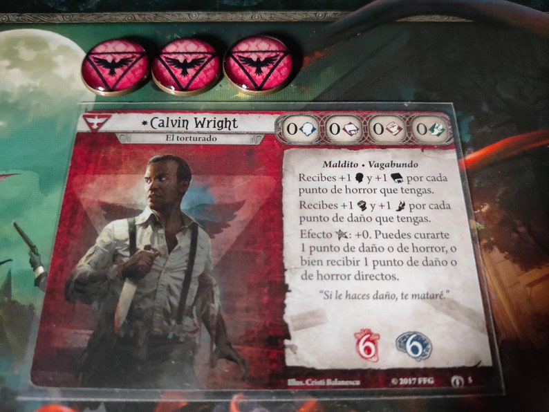 Survivor Tokens Arkham Horror LCG - Etsy