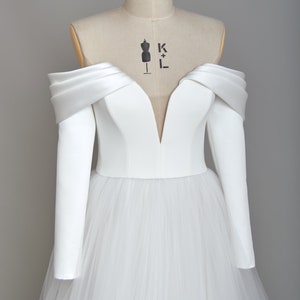 Aurora off Shoulder Straps, Detachable Wedding Straps, Wedding Straps ...