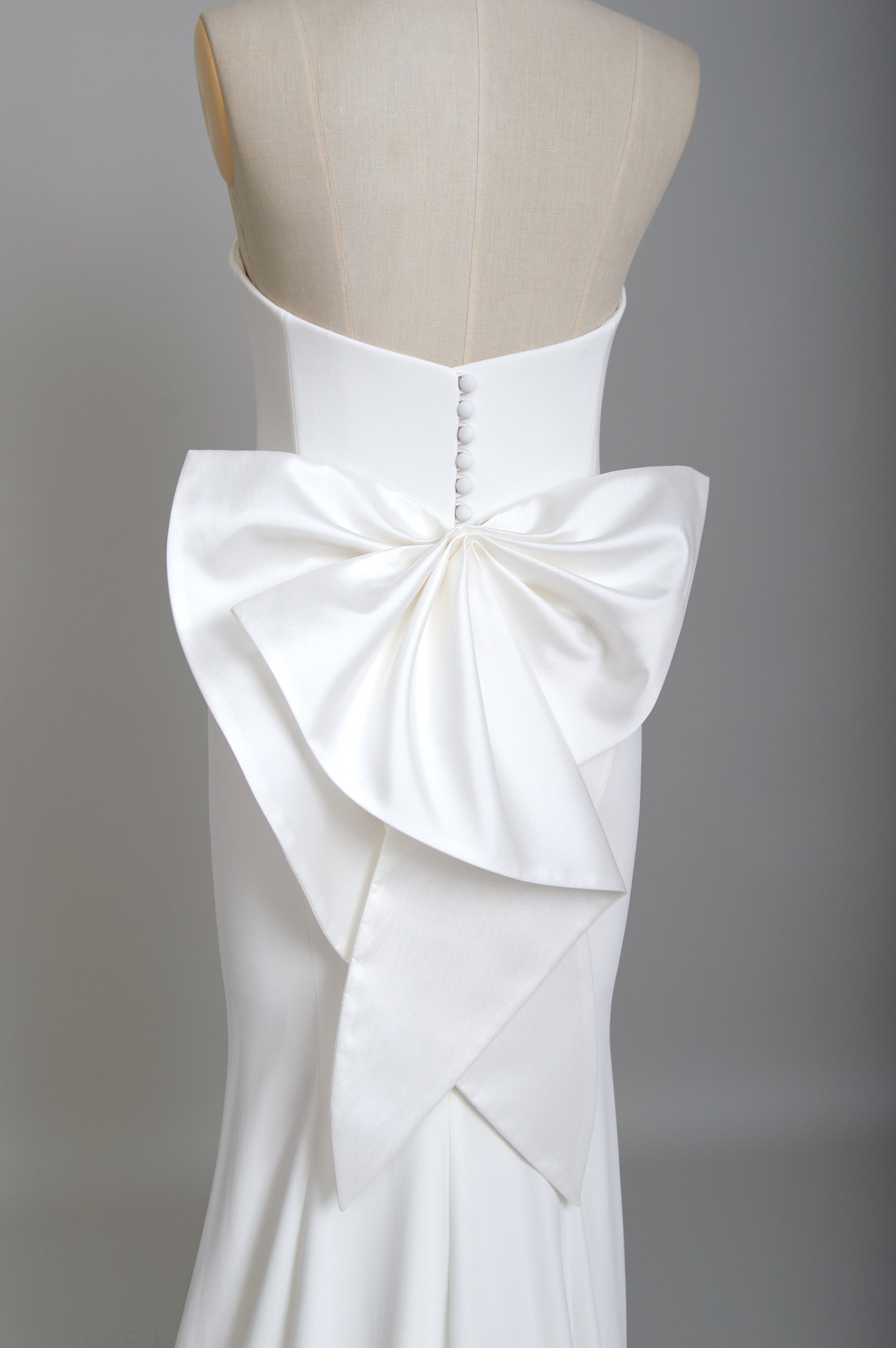 Eve Detachable Wedding Dress Bow Wedding Bow Bridal Bow - Etsy UK