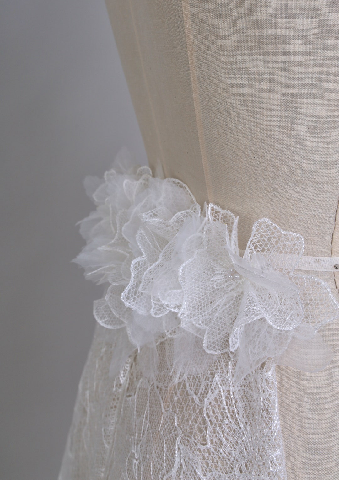 Flora Detachable Wedding Train, Detachable Wedding Train, Wedding Train ...