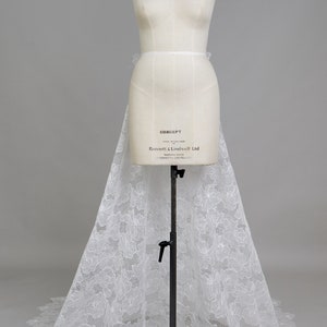 Flora Detachable Wedding Train, Detachable Wedding Train, Wedding Train ...