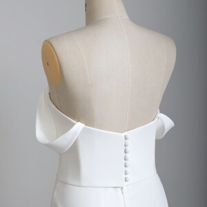 Akela off Shoulder Straps, Detachable Wedding Straps, Wedding Straps ...