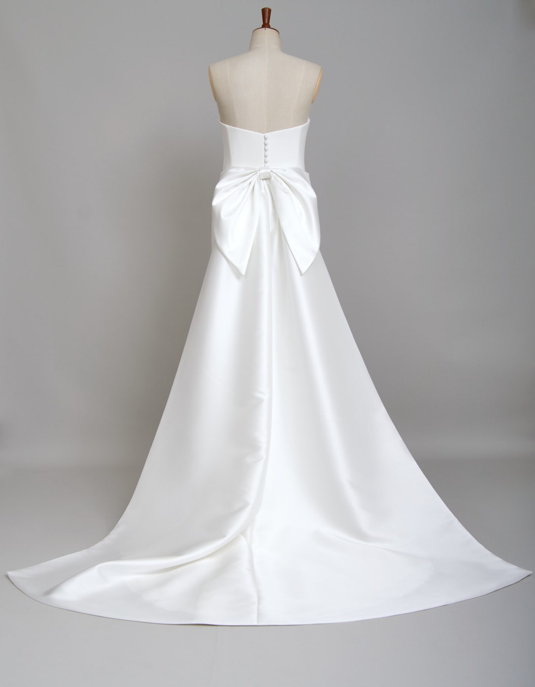 Clover Detachable Train With Bow, Bridal Train, Wedding Train, 2 in 1 ...