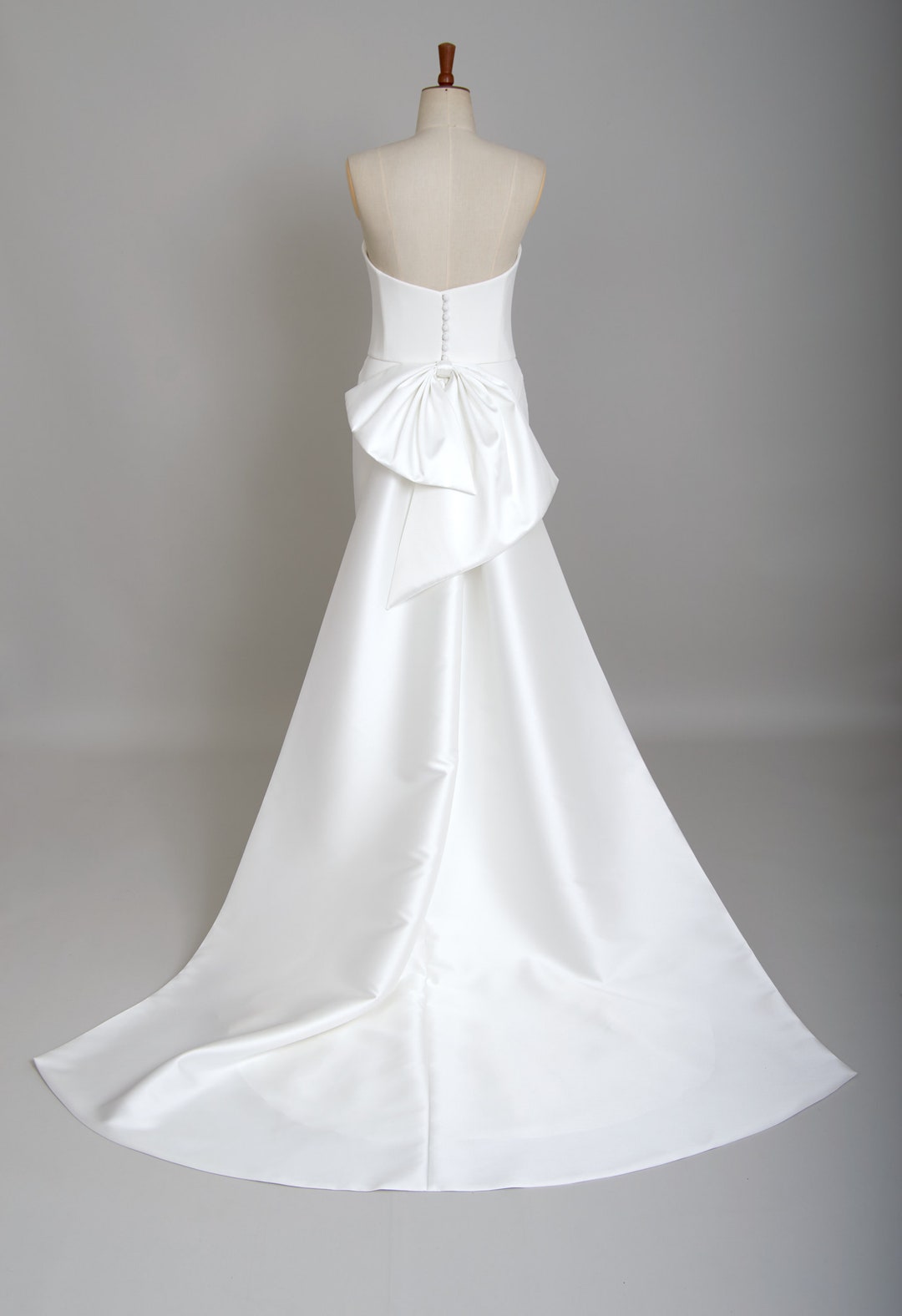 Aria Detachable Train With Bow, Bridal Train, Wedding Train, 2 in 1 ...