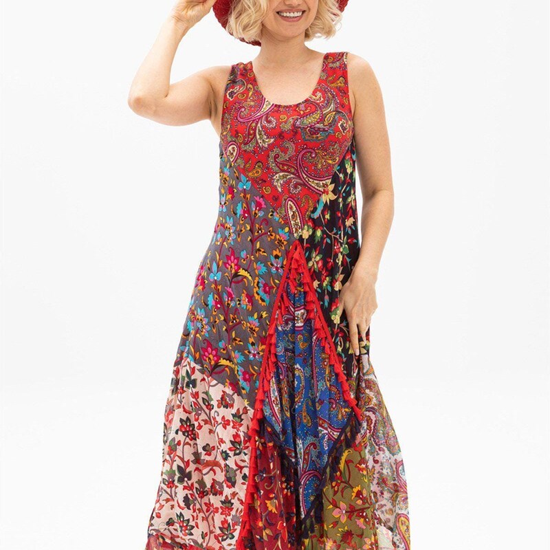 Patchwork Dress - Etsy