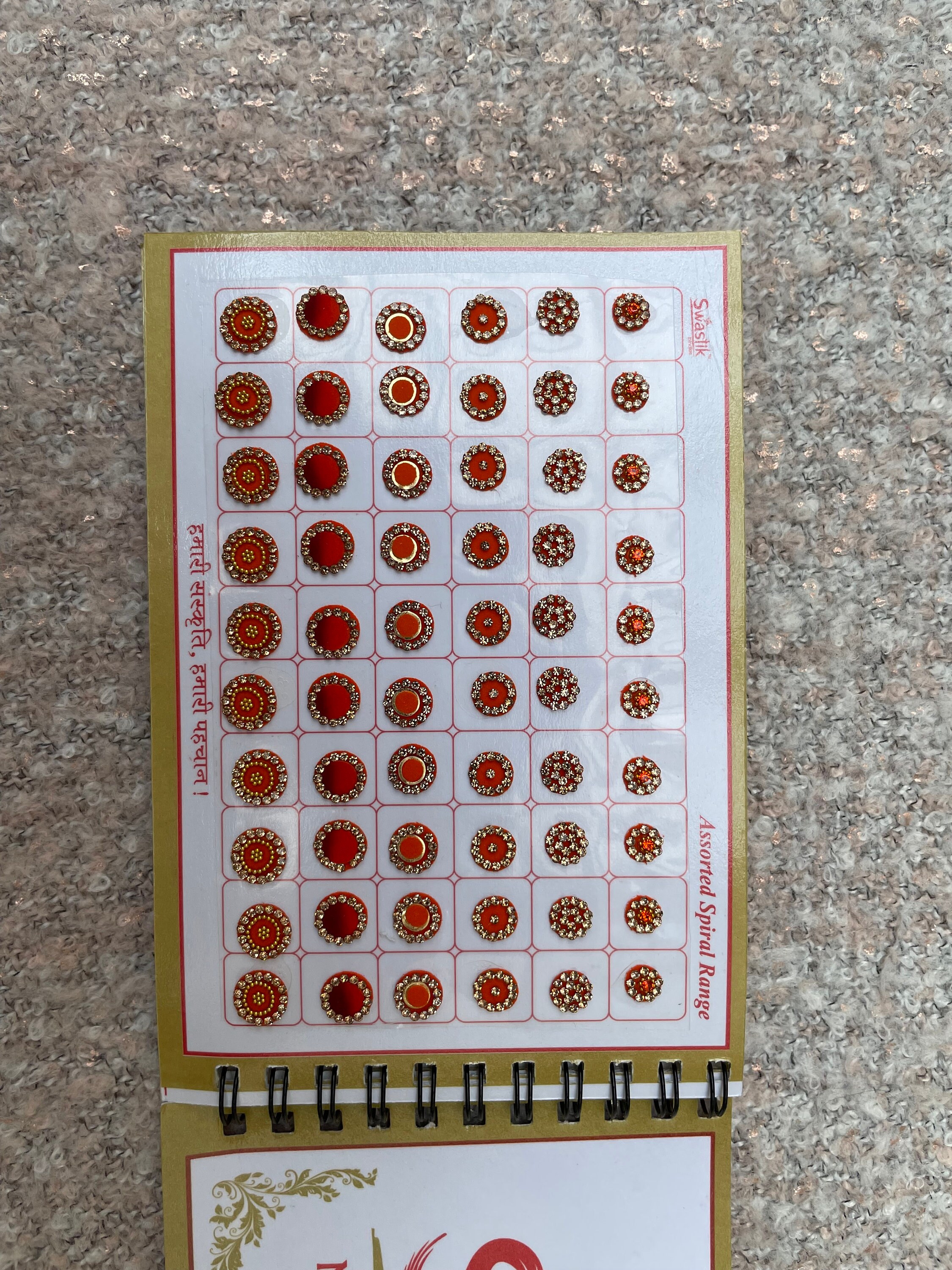 New Style 2D and 3D Fancy Bindi Designs With Gold Colour - Etsy UK