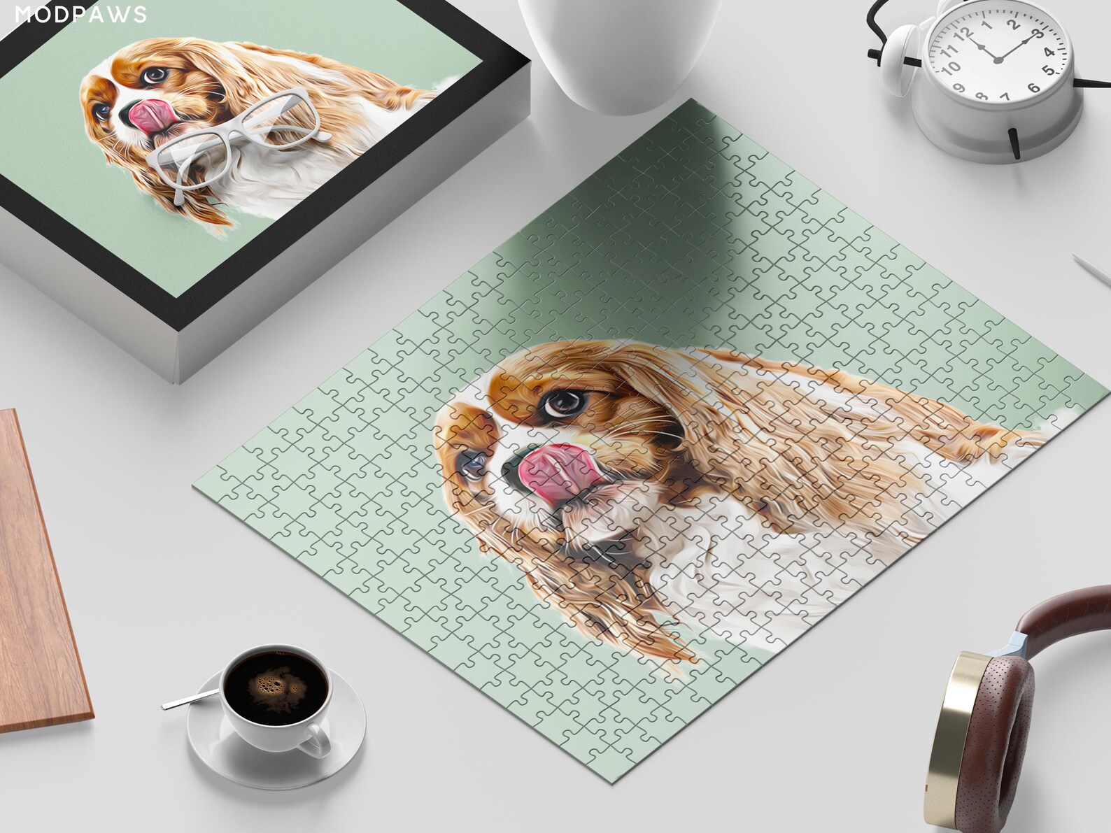 Custom Pet Puzzles Using Your Pet Photo Dog Jigsaw Canine Puzzle Best ...