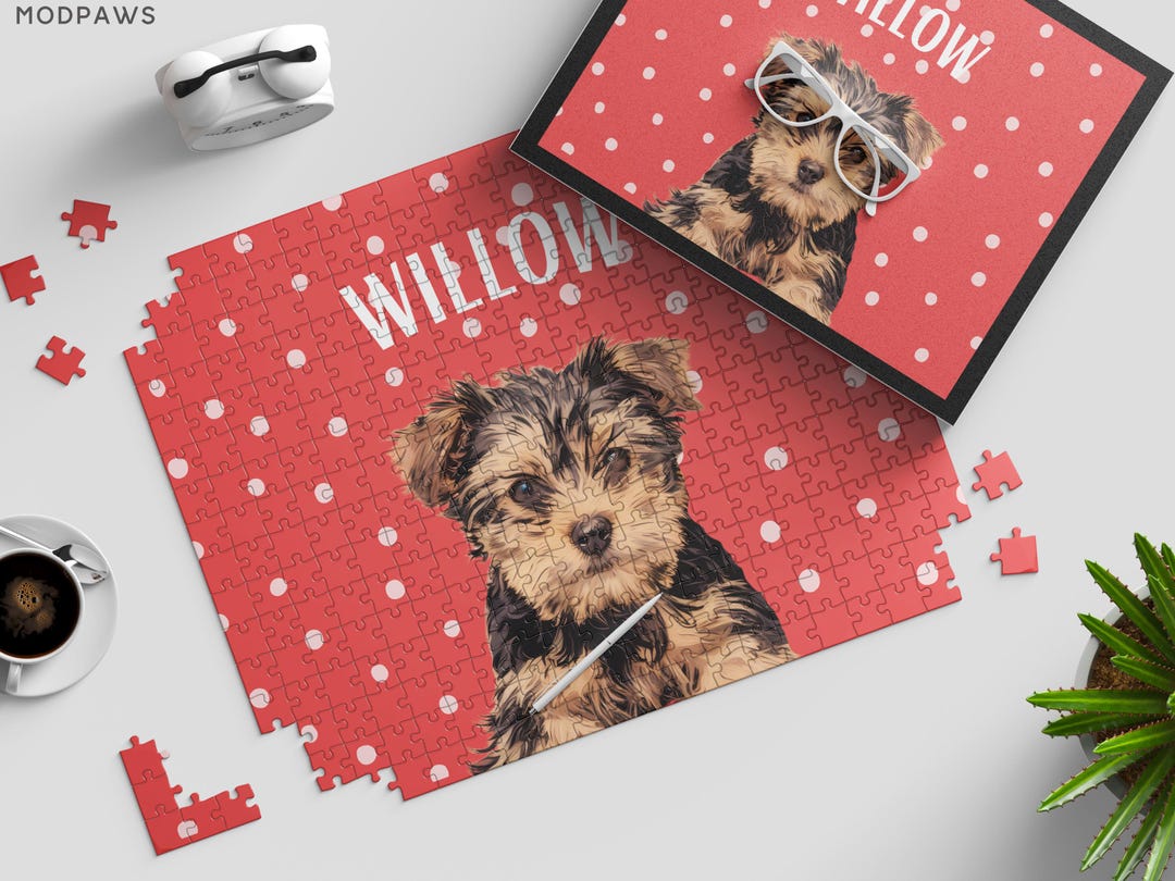 Custom Pet Puzzles Using Your Pet Photo Dog Jigsaw Canine Puzzle Best ...