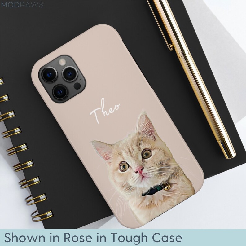 Custom Pet Phone Case Using Pet Photo Name Custom Dog Phone - Etsy