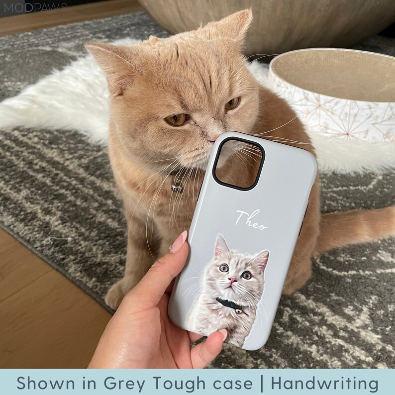 Custom Pet Phone Case Using Pet Photo Name Custom Dog Phone - Etsy