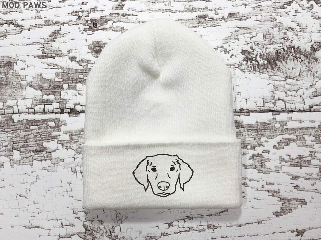 Custom Pet Beanie Using Pet Photo Personalized Dog Winter Hat Custom ...