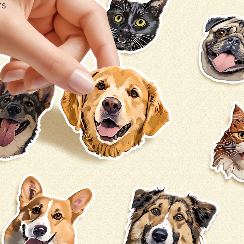 Dog Fridge Magnets - Etsy