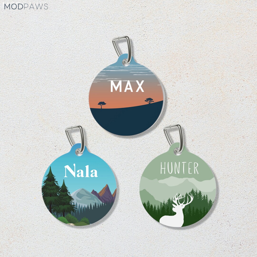 Custom Pet Tags Using Name Dog ID Tags Name Dog Tag Pet ID Tags ...