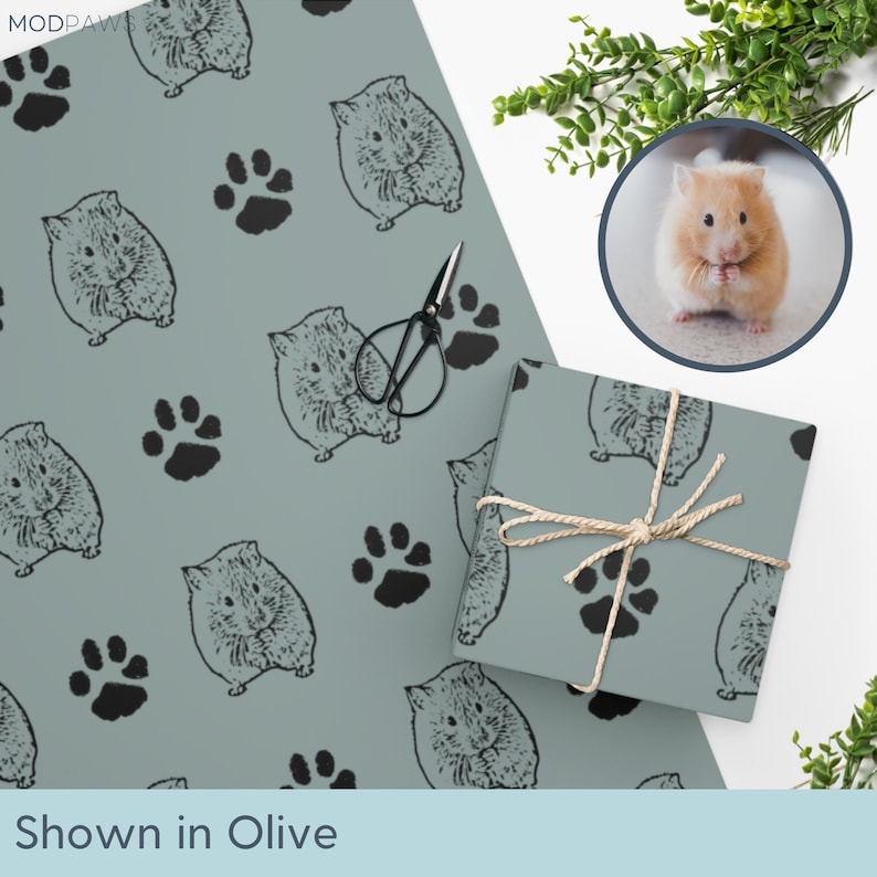Custom Wrapping Paper Using Pet Photo Personalized Dog | Etsy