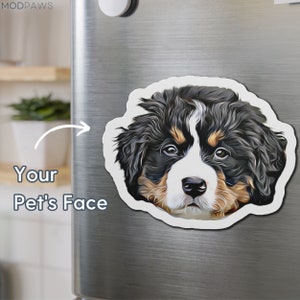 Custom Dog Magnet Using Your Pet Photo Custom Cat Magnet Personalized ...
