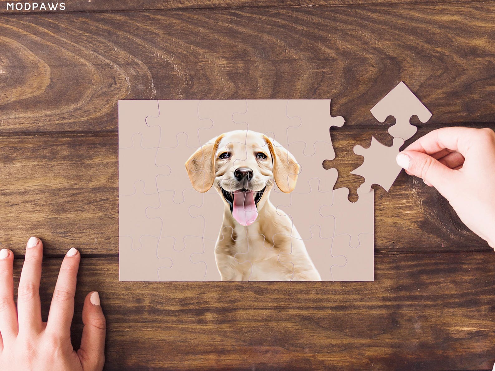 Custom Pet Puzzles Using Your Pet Photo Dog Jigsaw Canine Puzzle Best ...