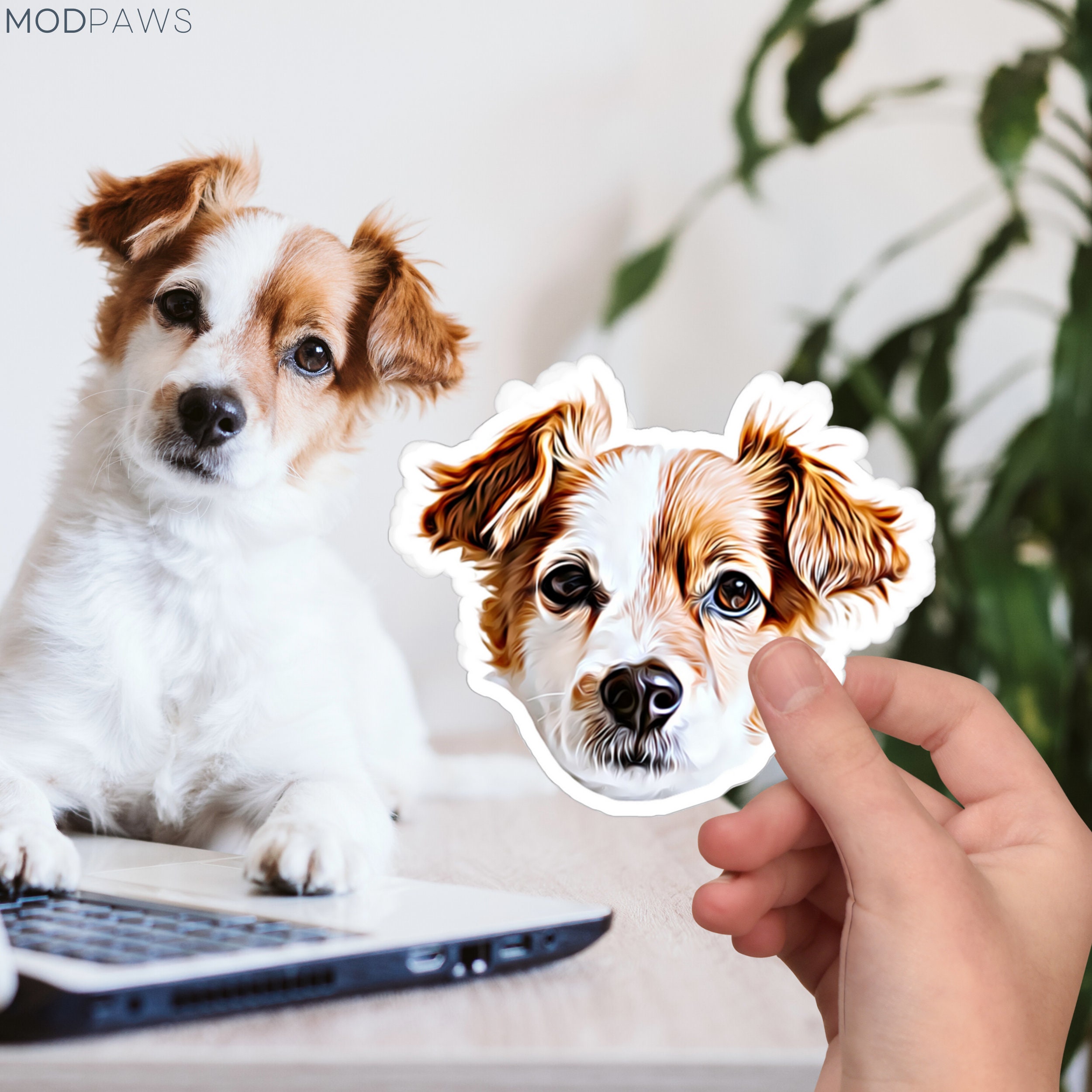 Custom Pet Sticker Using Your Pet Photo Custom Dog Sticker - Etsy Australia