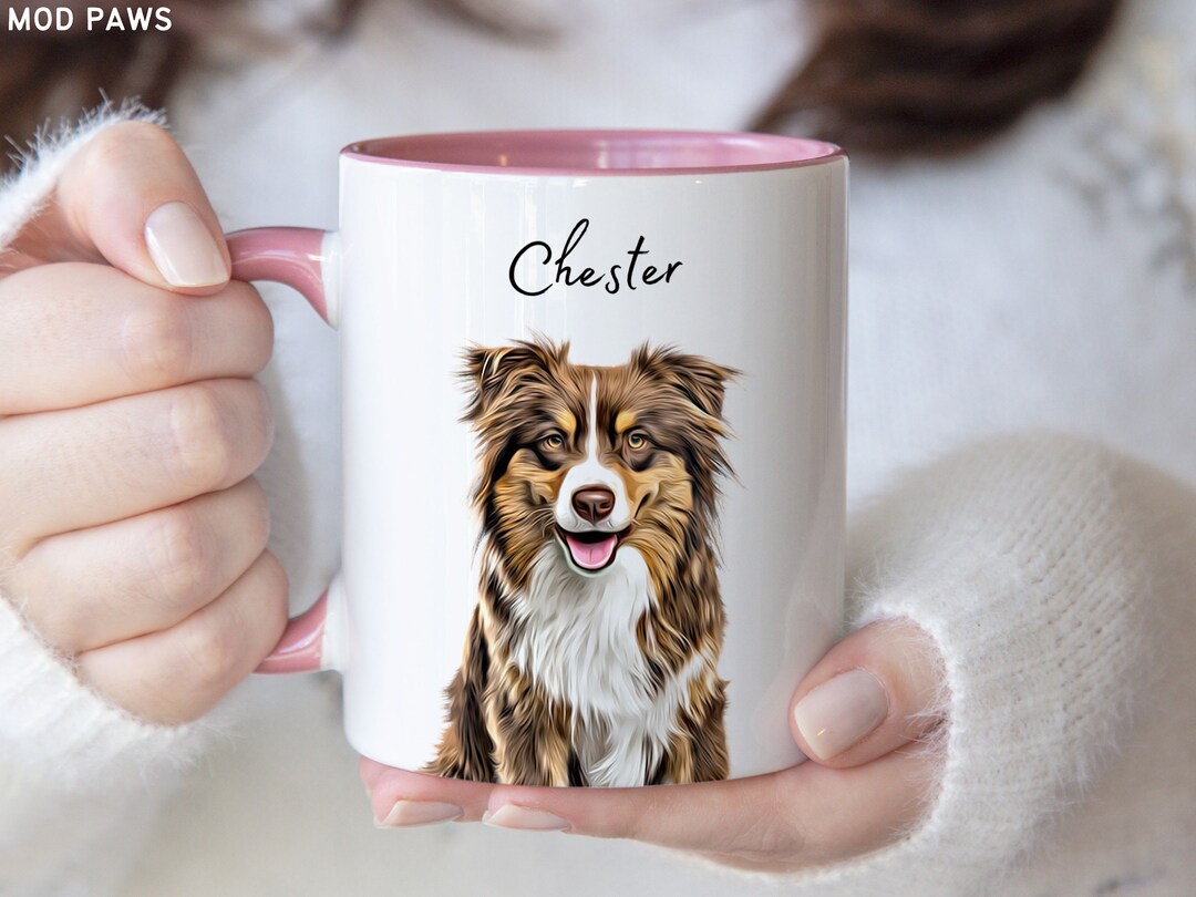 Custom Pet Mug Using Pet Photo + Name Custom Dog Mug Dog Coffee Cup ...