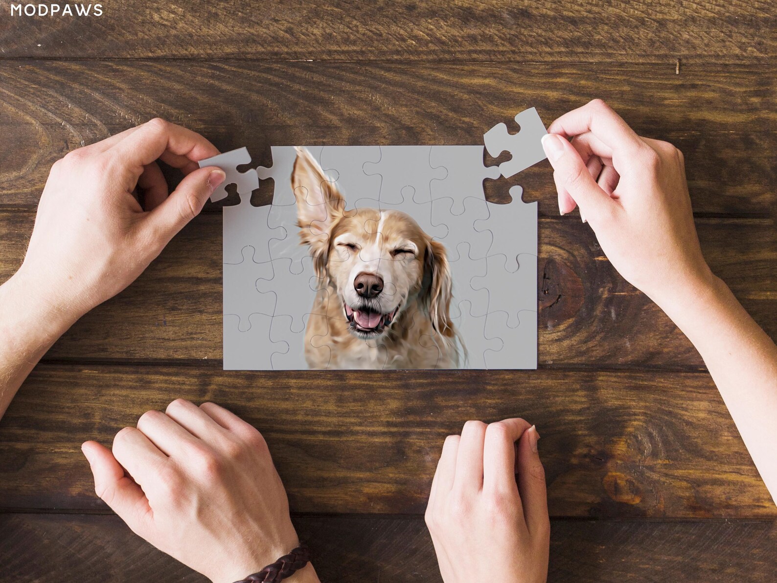 Custom Pet Puzzles Using Your Pet Photo Dog Jigsaw Canine Puzzle Best ...